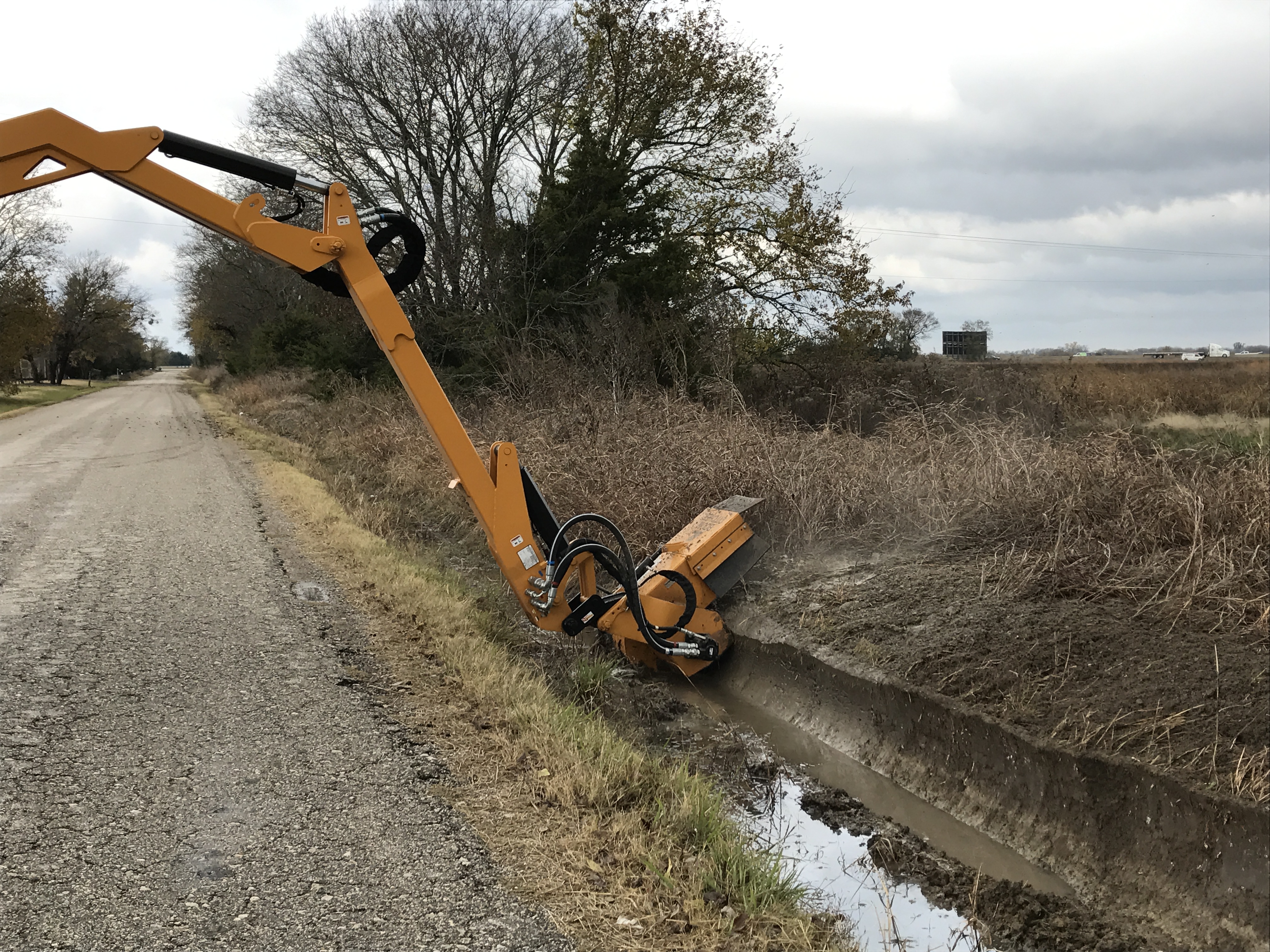 Ditcher Boom Mower Cutting Head