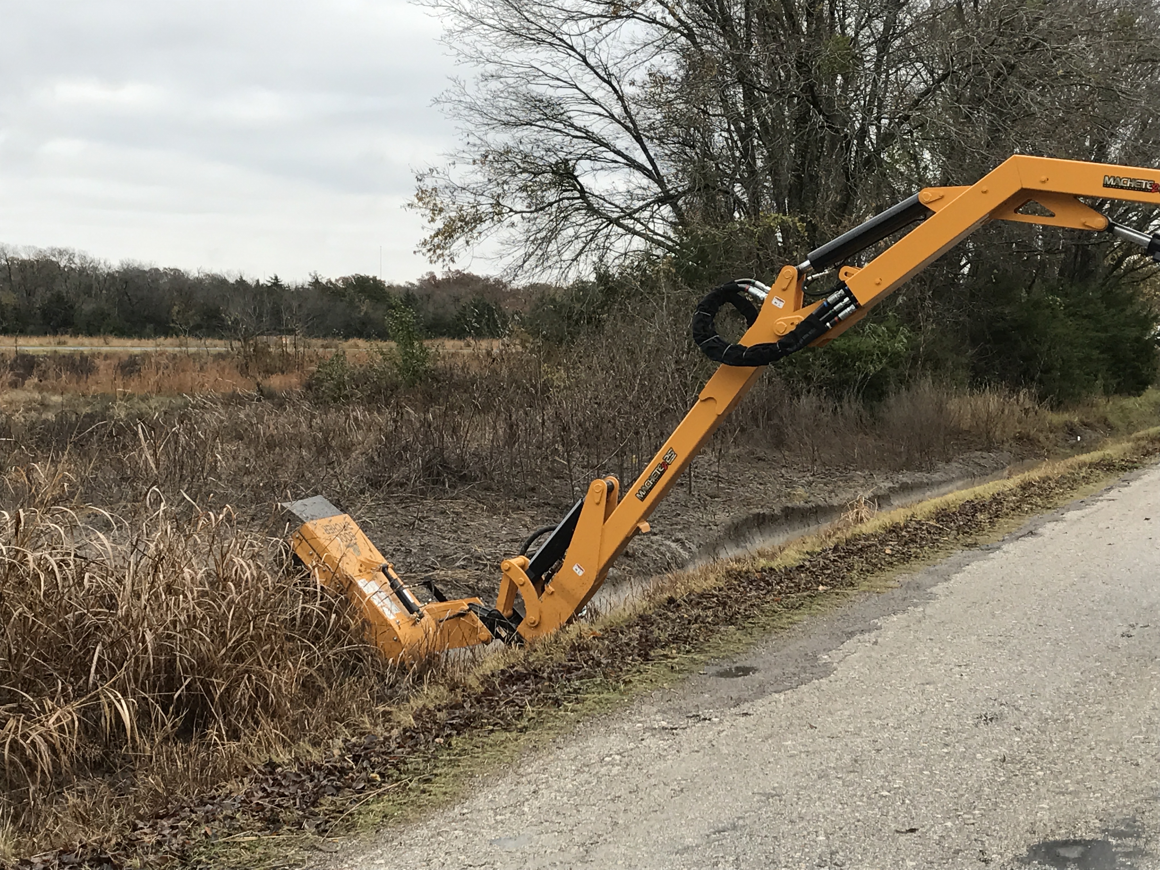 Ditcher Boom Mower Cutting Head