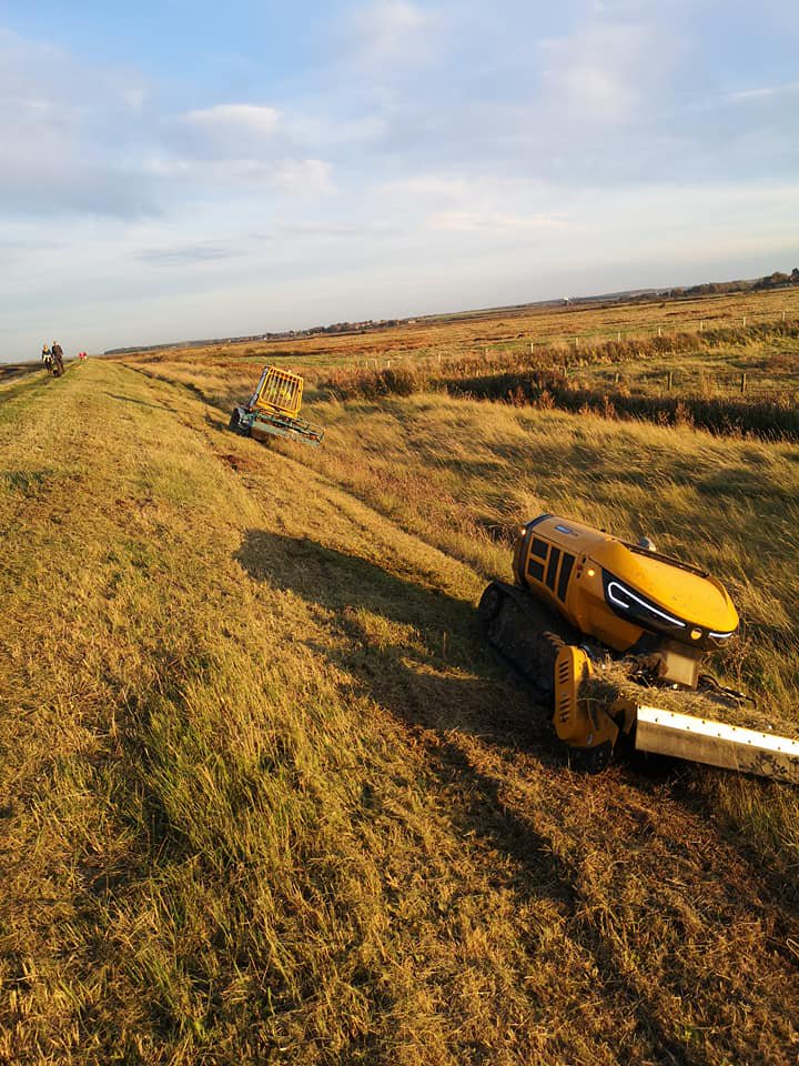 TRAXX RC75, Remote Controlled Slope Mower, for Industrial and ...